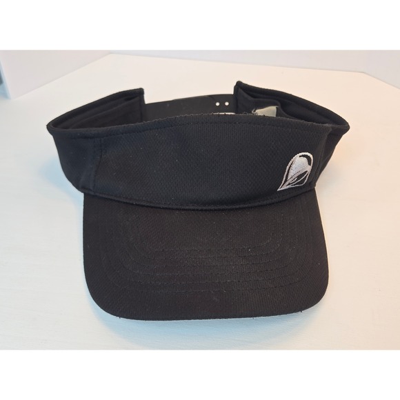 Taco Bell | Accessories | Taco Bell Employee Black Visor Embroidered ...